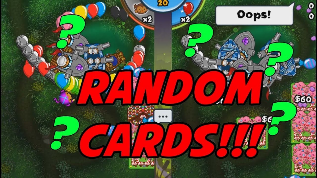 SPOOKY BEAN PEOPLE Card Battles - Bloons TD Battles - YouTube