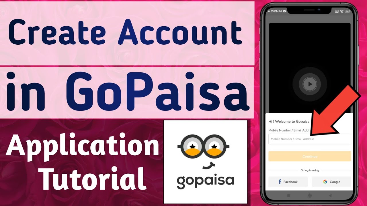 How to Create Account in GoPaisa App - YouTube