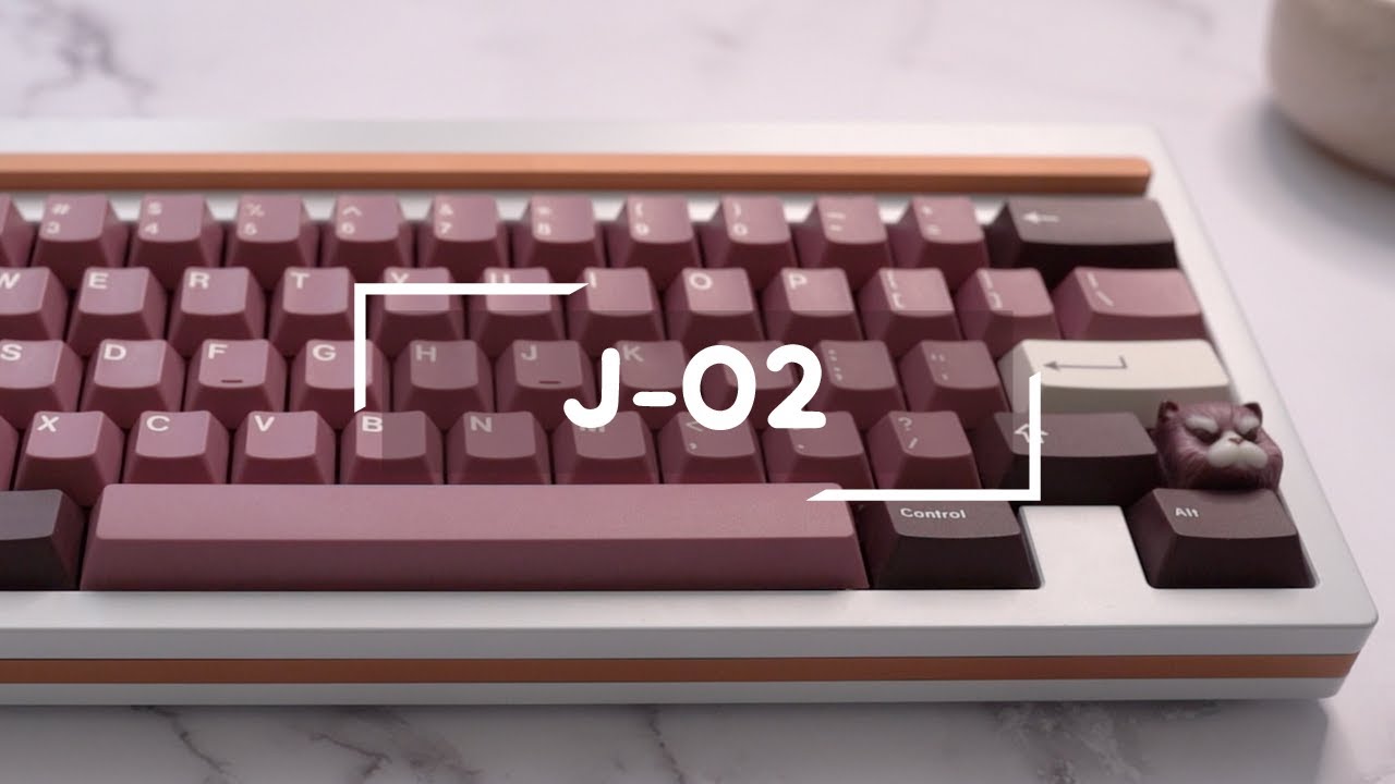 Limited Edition J-02 Keyboard Unboxing & Showcase - YouTube