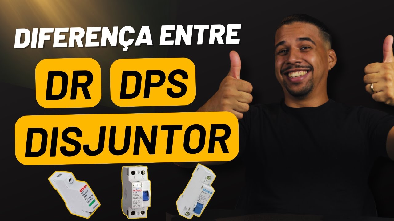 ENTENDA de uma vez por todas o que são DR, DPS e DISJUNTOR! #eletrica ...