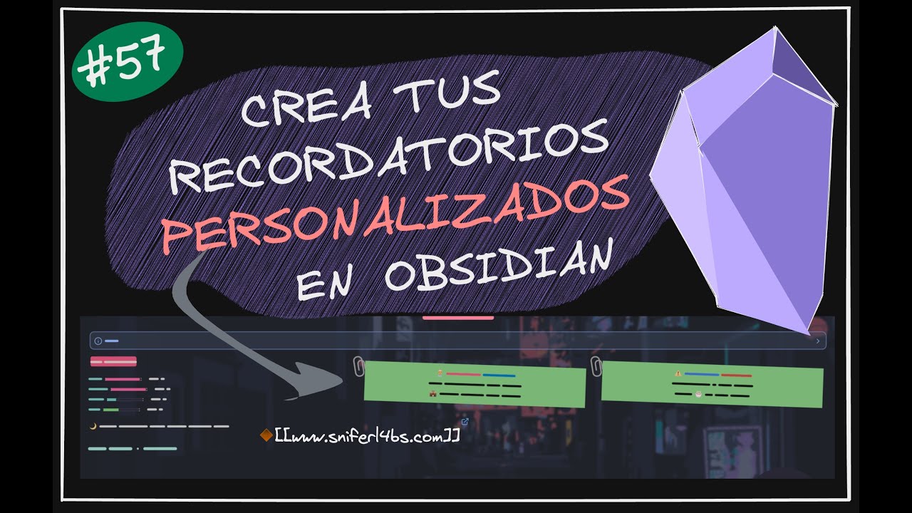 #57 Como tener un conteo de fechas en Obsidian | Countdown Stickie for ...