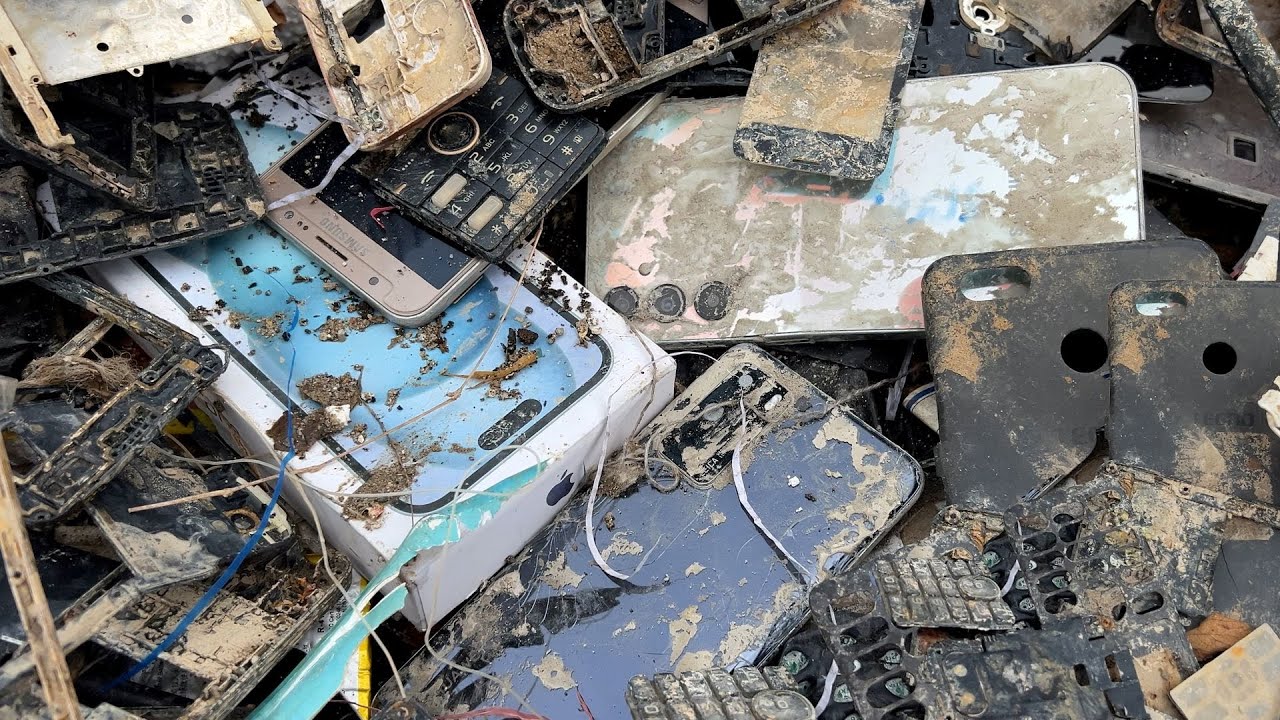 😍Wow! i Found Huawei P40, Galaxy A24 & Many more! - Destroyed Phone ...