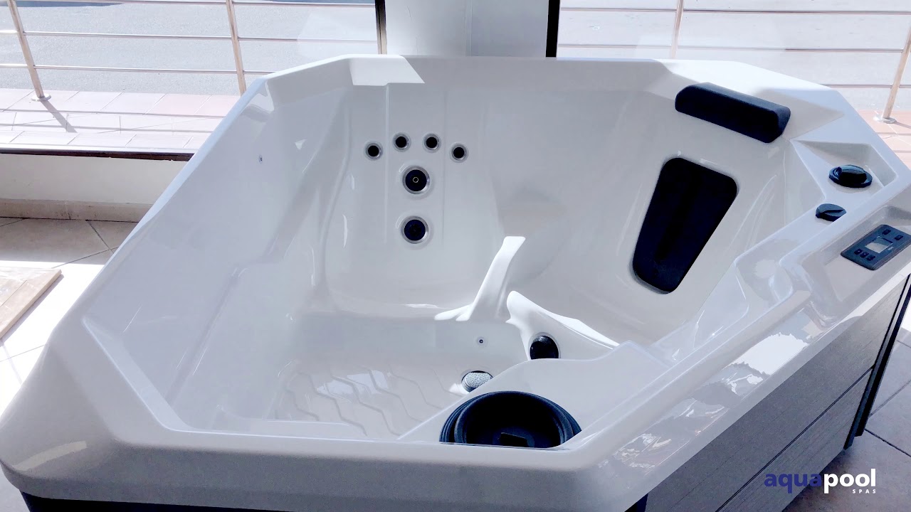 HotSpring Hot Spot TX spa - 2 person hot tub - YouTube