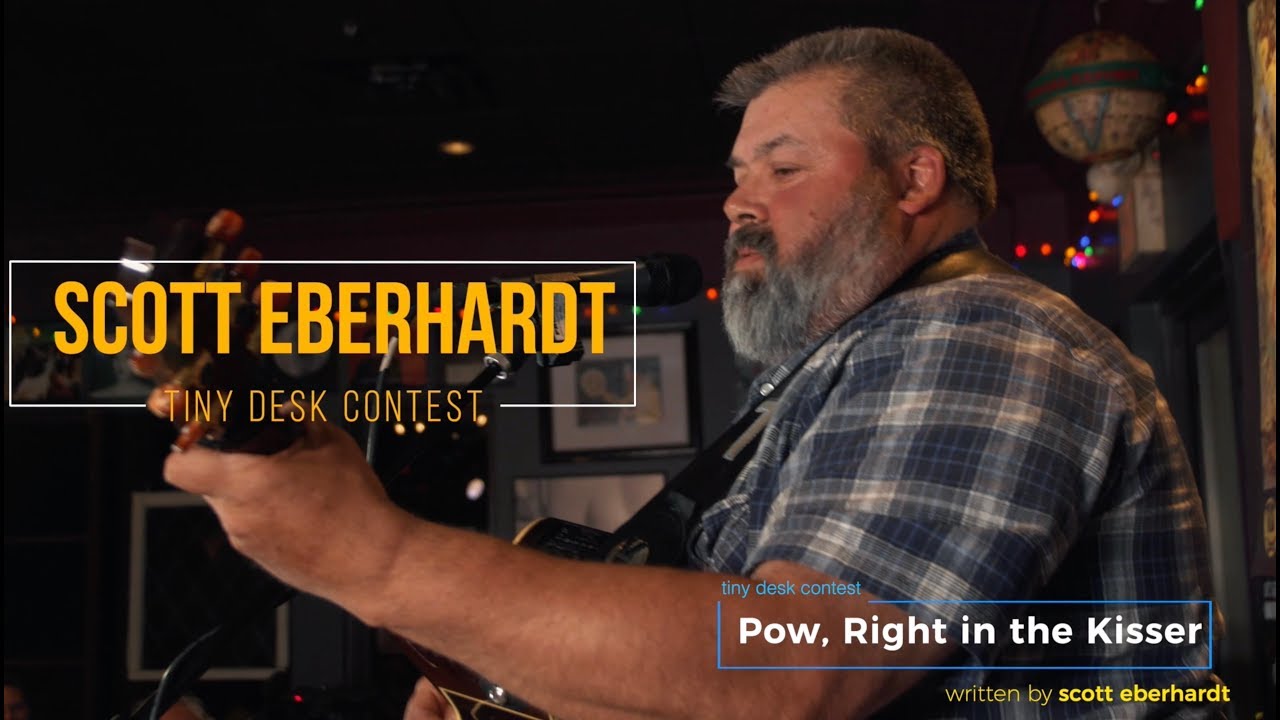 Scott Eberhardt at The Wolf Café for the 2019 NPR Tiny Desk Singer ...