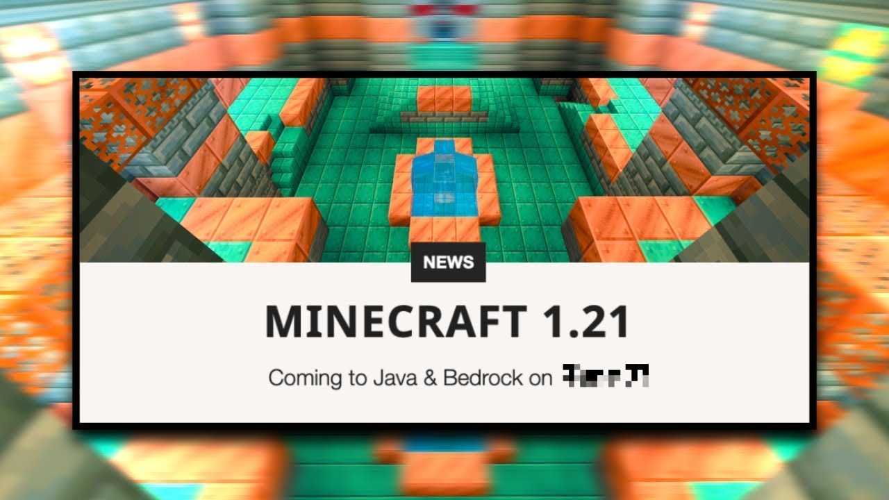 Minecraft Survival!!!!!! Minecraft 1.21 Update release date reveal ...