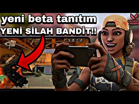VALORANT MOBİLE YENİ BETA : YENİ KARAKTER WAYLAY VE YENİ SİLAH BANDİT TANITIM 😱🔥