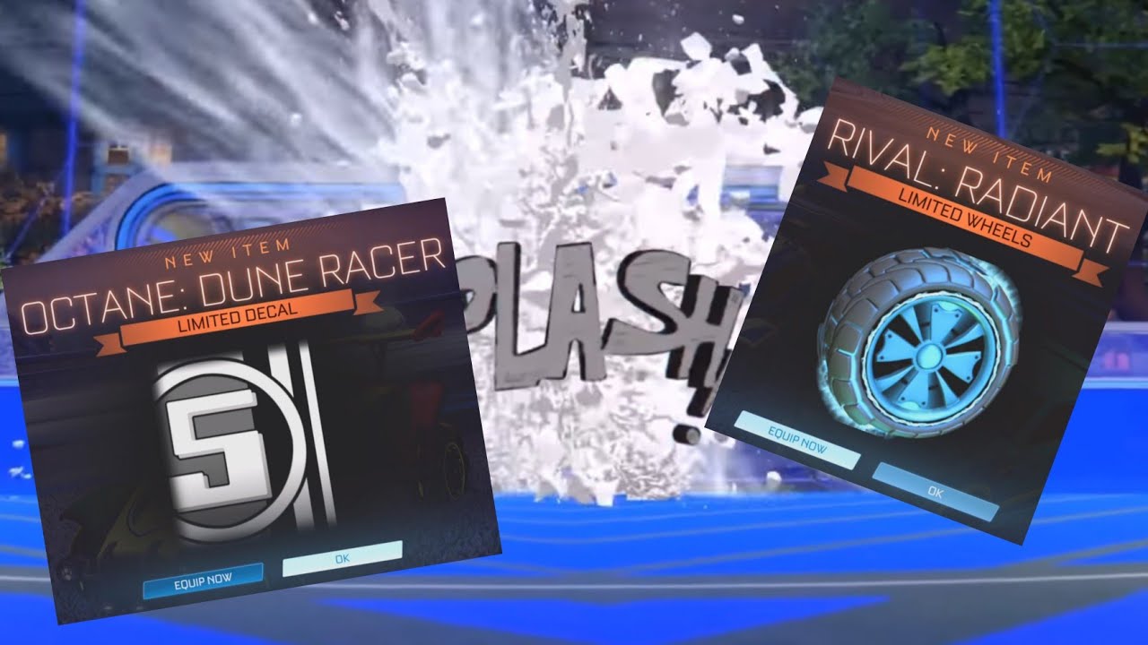 NEW RLCS FAN REWARDS! (PAINTED SPLASH) - YouTube