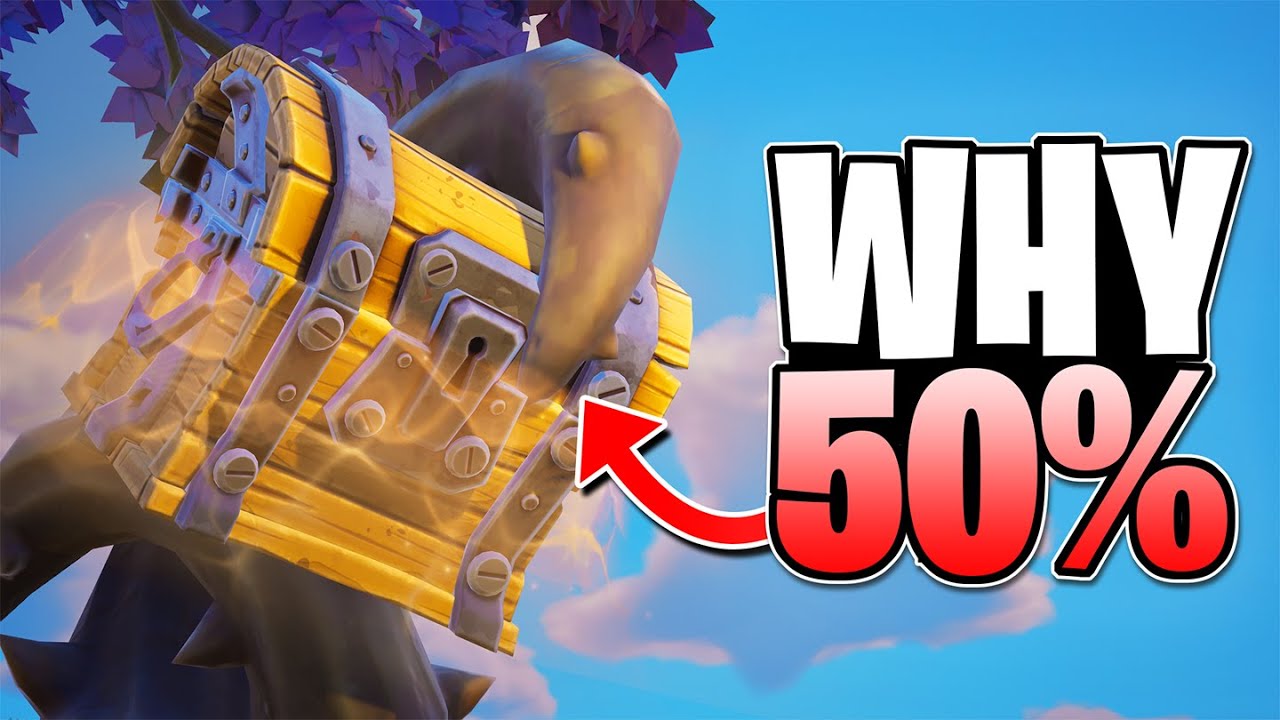 Fortnite NEEDS 100% Chest Spawns - YouTube