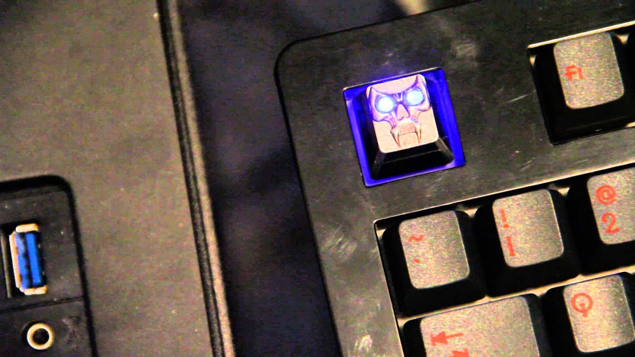 Hard Drive LED under ESC key - YouTube