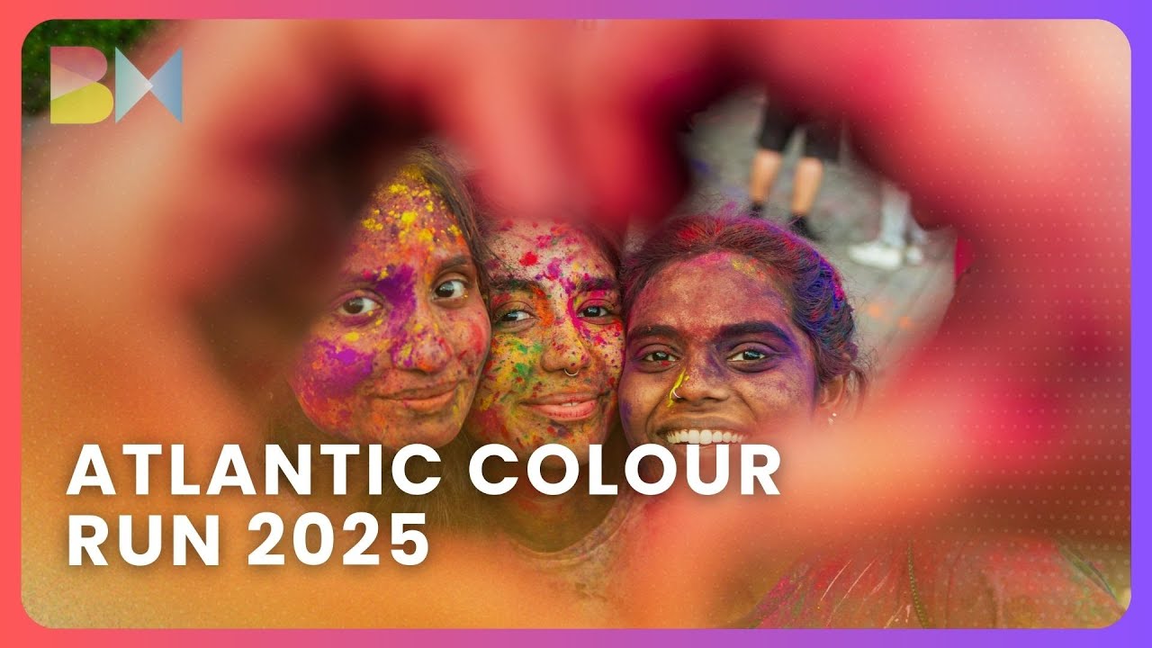 Atlantic Colour Run 2025 - YouTube