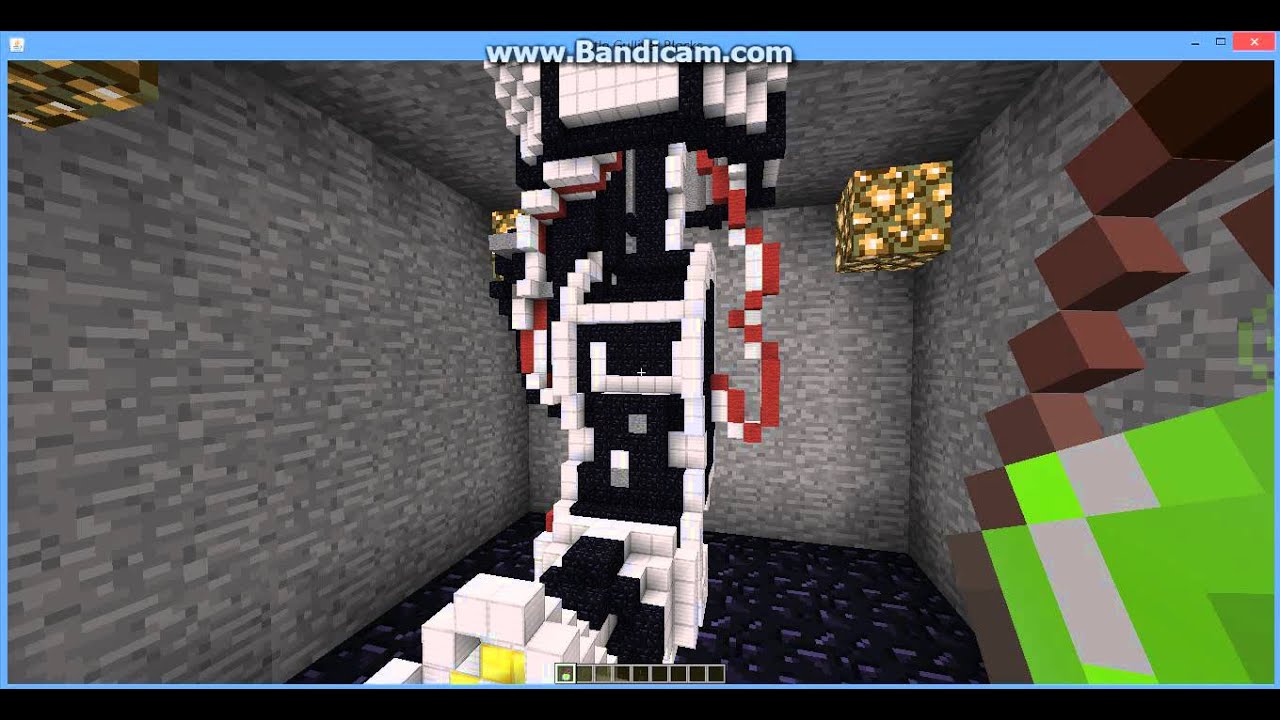 Glados in minecraft - YouTube