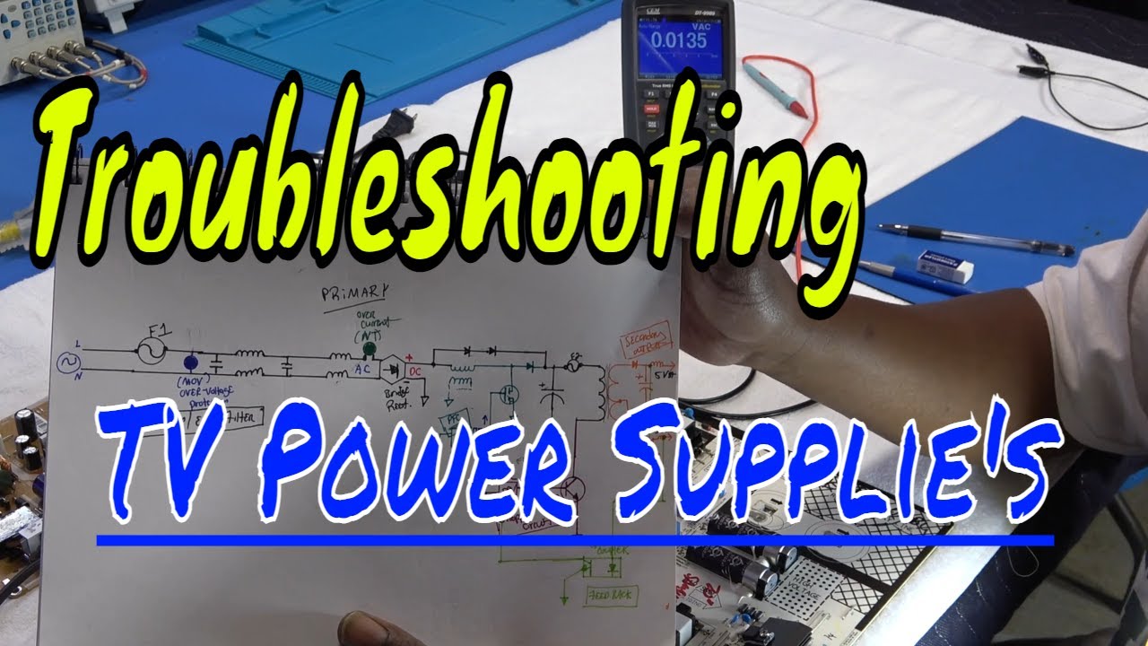 How to troubleshoot and repair LED TV switch mode power supply boards ...