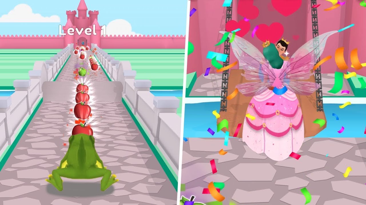 🐸🧙‍♀️👸 Be a Princess game BEST Princess GAME Gameplay All Levels ...