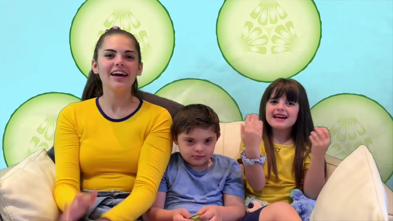 Cucumber - makaton - isabella signs - fruit - Sign Language - YouTube