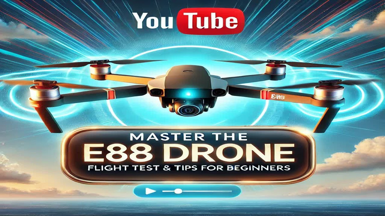 "Mastering the E88 Drone - Flight Test, Features, and Tips for ...