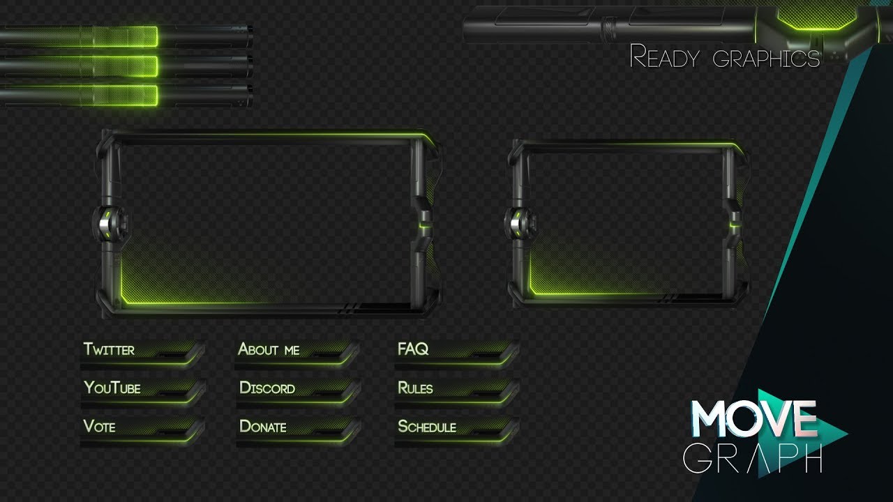 OBS Overlay for Twitch and YouTube • 3D Design 💯 - YouTube