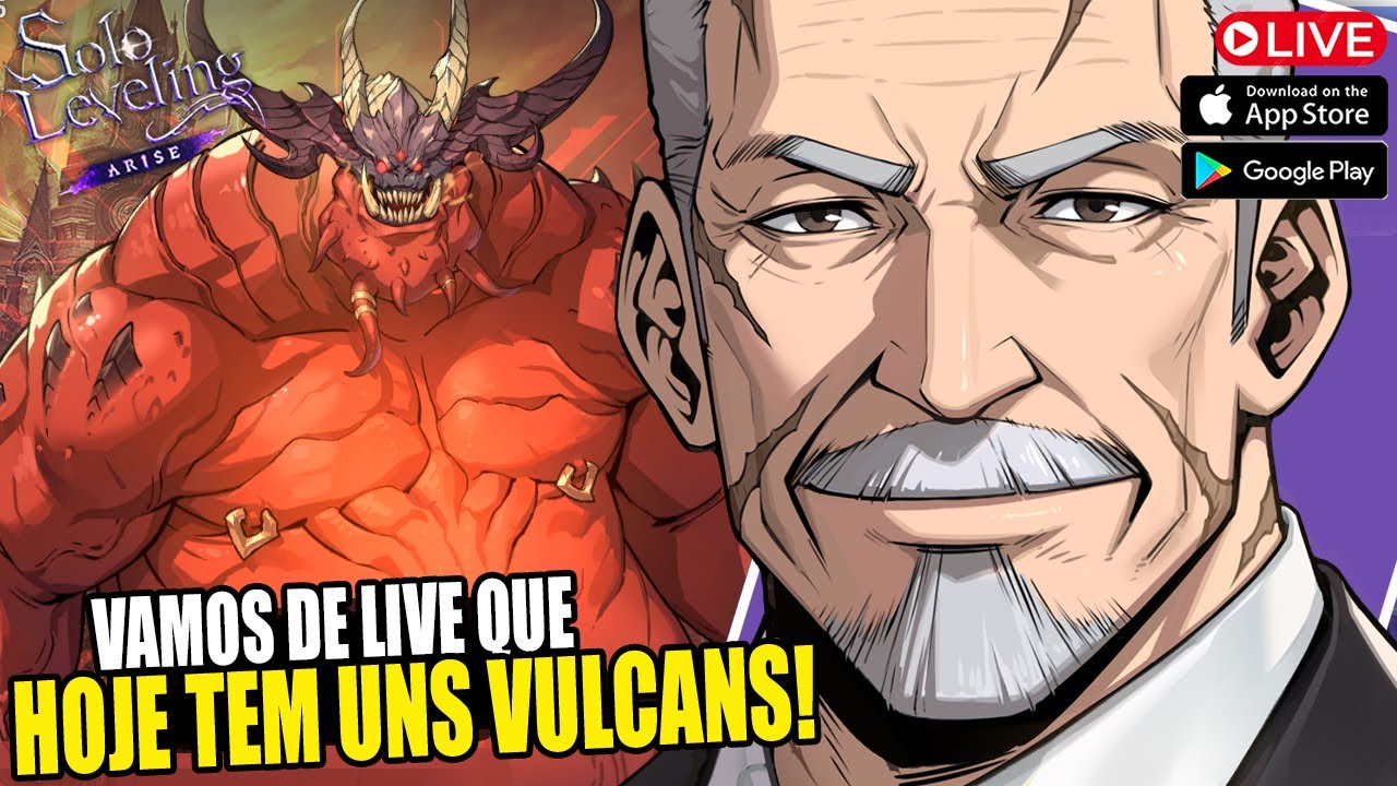 LIVE SOLO LEVELING:ARISE - BORA FAZER UNS VULCANZIN HOJE! - YouTube