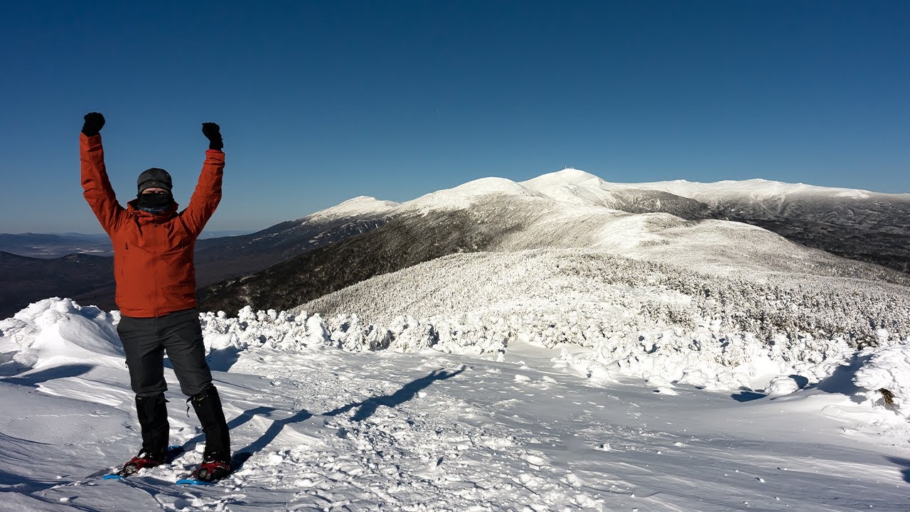 Hiking Mount Pierce, White Mountains in Winter - YouTube