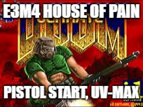 The Ultimate Doom: E3M4 - House Of Pain (Pistol Start, UV-MAX) (Warning ...