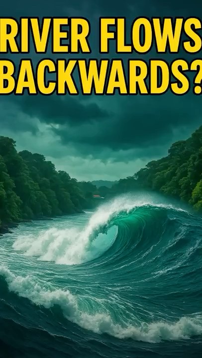 The River That Flows Backwards Once a Year 🔄🌊 - YouTube