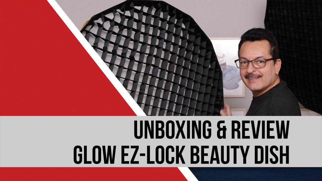 Unboxing & Review: Glow EZ Lock Beauty Dish - YouTube