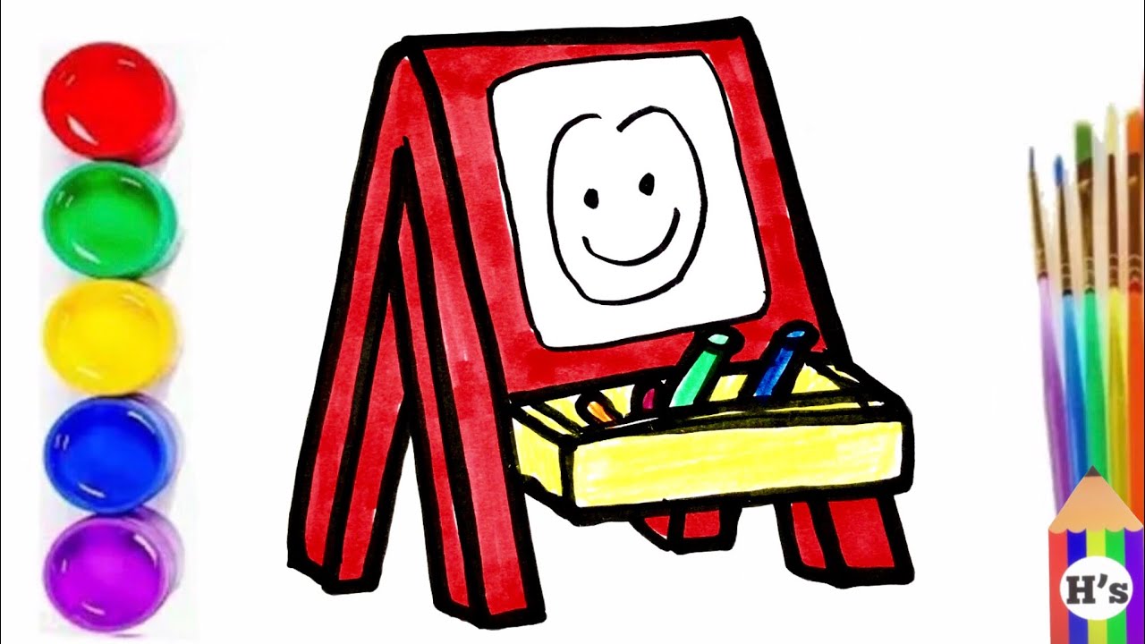 How To Draw a Cute White Board - YouTube