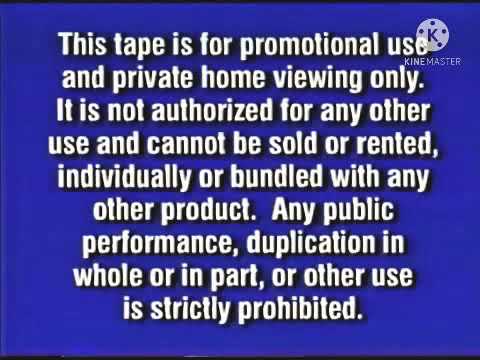 Navy Blue FBI Warning Screens (2000-2001) - YouTube