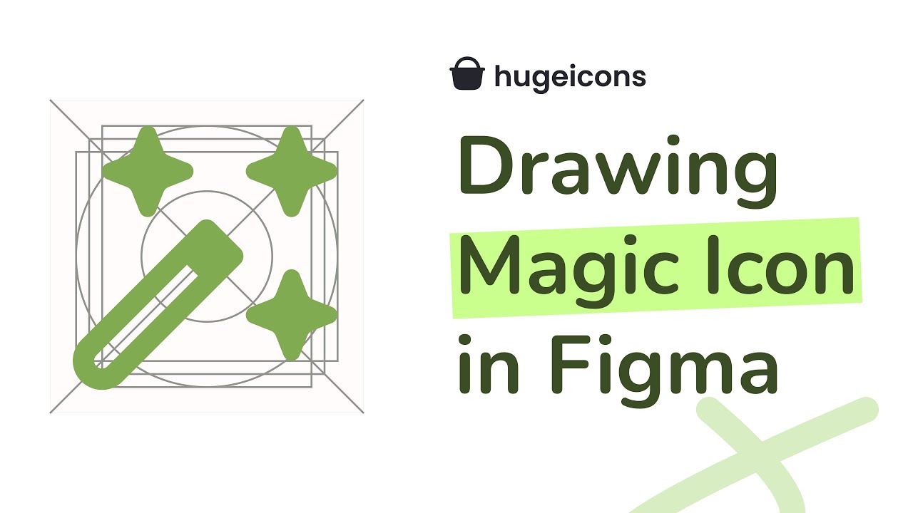 How to Draw Magic Icon in Figma - #figmatutorial - YouTube