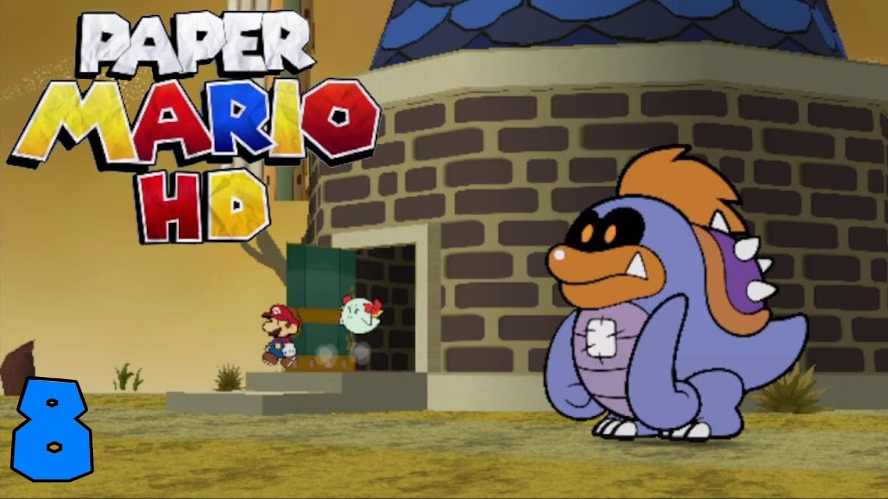 Paper Mario HD - Part 8: Tubba Blubba - YouTube