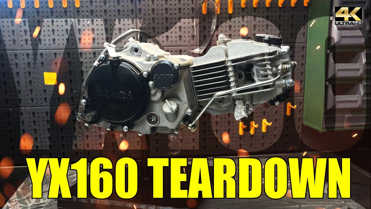 TEARDOWN YX 160 Smontaggio Completo - Progetto Pitbike - CARICAMENTE ...
