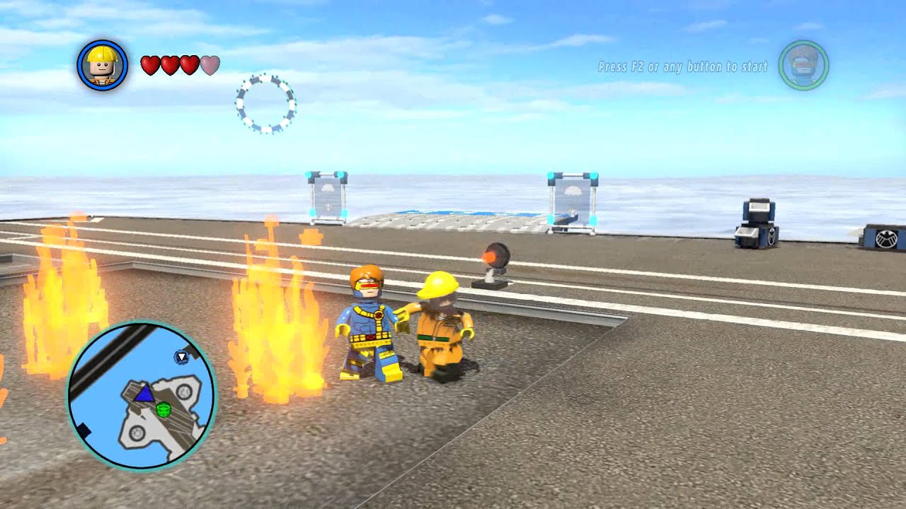 LEGO MARVEL Super Heroes - Damage Control Kills Cyclops (1080p) - YouTube