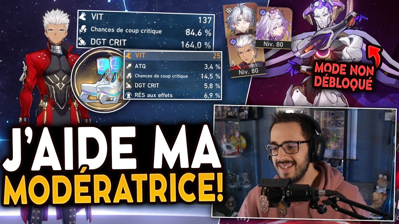 MA MODÉRATRICE A BESOIN D'AIDE ! | Review de compte | Honkai Star Rail ...
