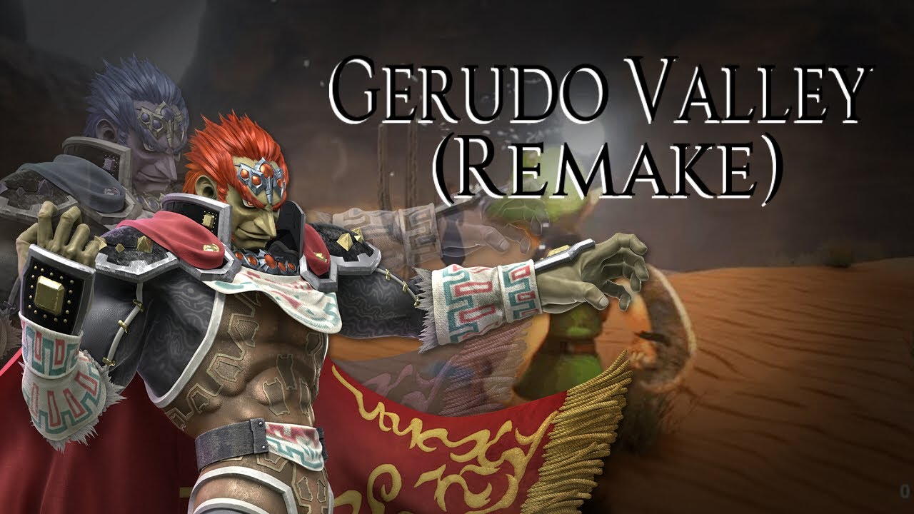 Gerudo Valley (Remake) - Rain - YouTube