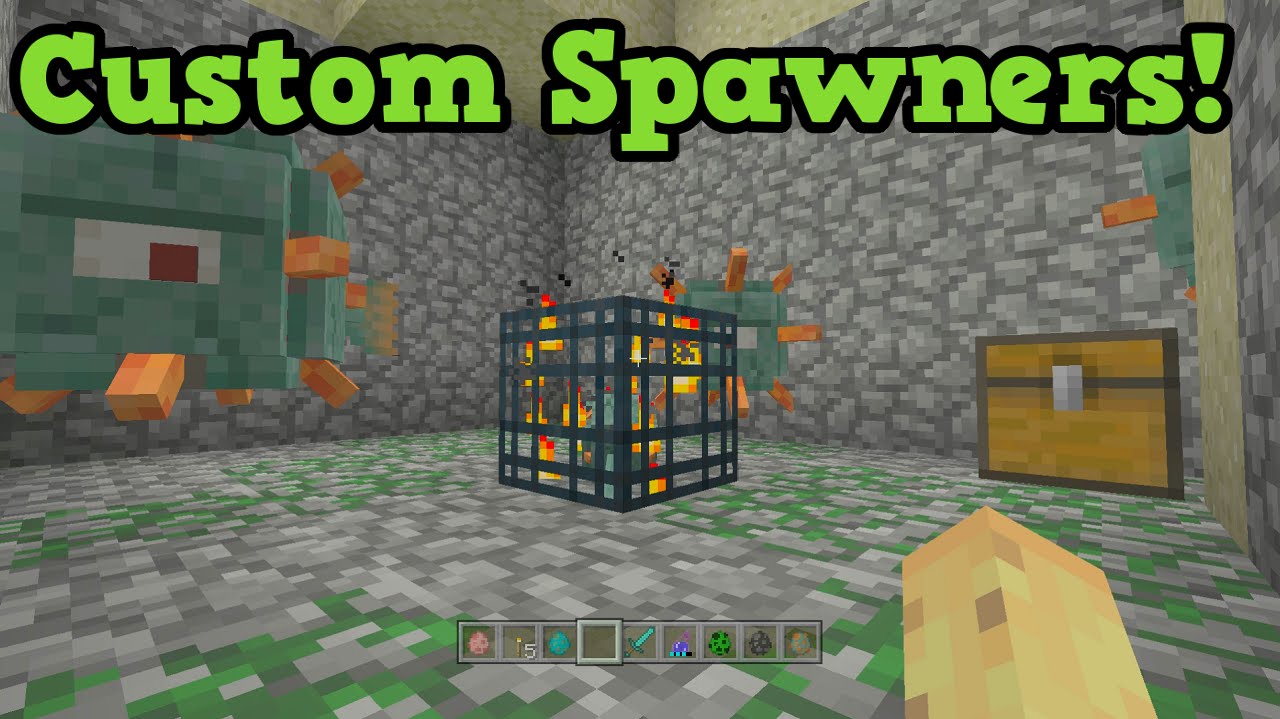 Minecraft Xbox 360 / PS3 - Title Update 31 Secret: Custom Mob Spawners - YouTube
