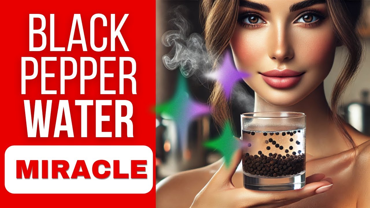 Unlock the Hidden Power of Black Pepper Water for Better Health - YouTube