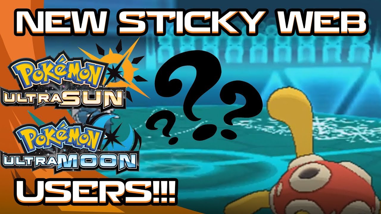 NEW STICKY WEB USERS IN POKEMON ULTRA SUN AND MOON! - YouTube