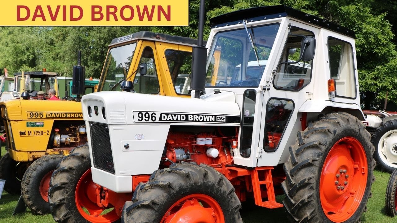 Tractor Fest -David Brown in the Show Ring - YouTube