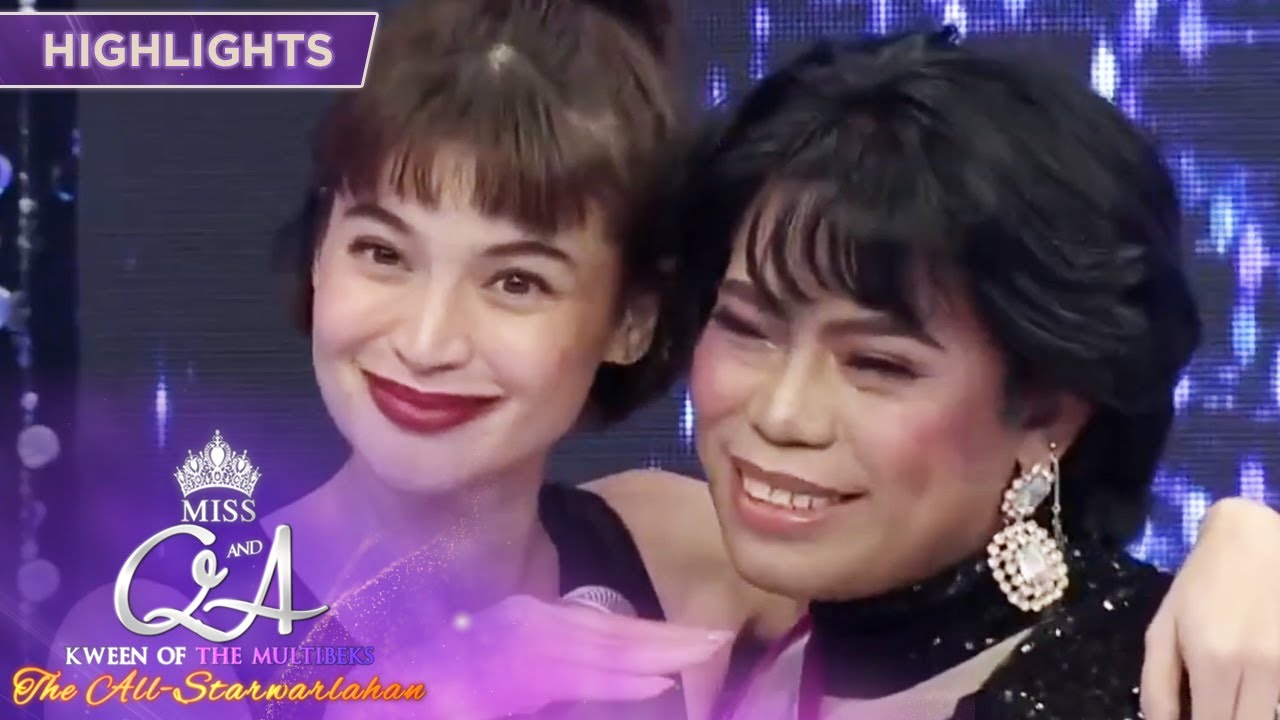 Elsa Droga brings her face close to Anne Curtis' | Miss Q and A: The ...