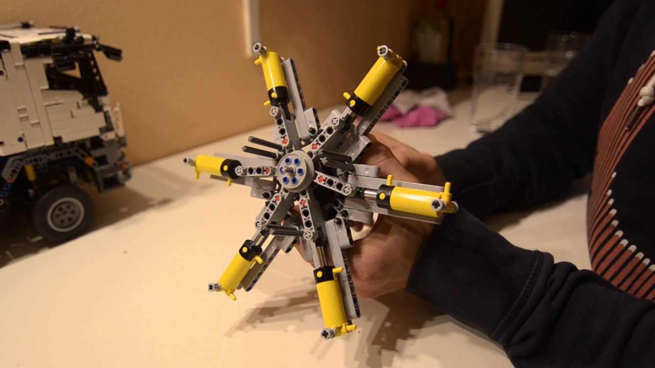 Radial engine demonstration - YouTube