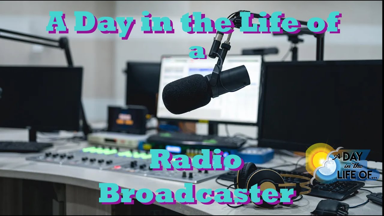 "A Day in the Life of"... a Radio Broadcaster - YouTube