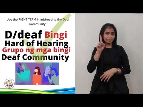 BASIC FILIPINO SIGN LANGUAGE - YouTube