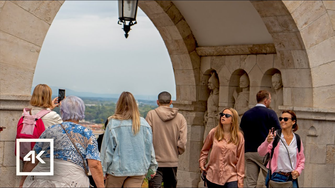 🇭🇺 Buda Castle, Hungary - Walking Tour (4K UHD 60fps) September 2022 ...