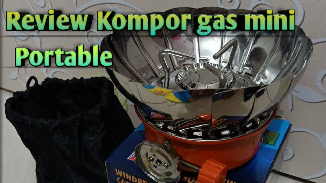 Kompor Mini Portable Windproof Camping Stove 2021 - YouTube