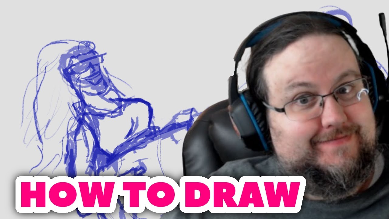 The 3 Steps to Drawing Great Images - Space Barbarian Time Lapse - YouTube