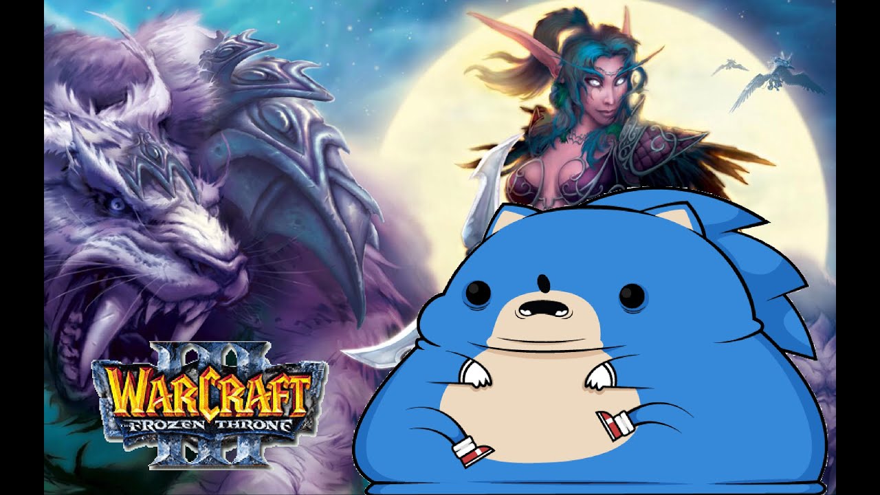 lets play Warcraft 3 (Send the slow runner fail -_- ) - YouTube