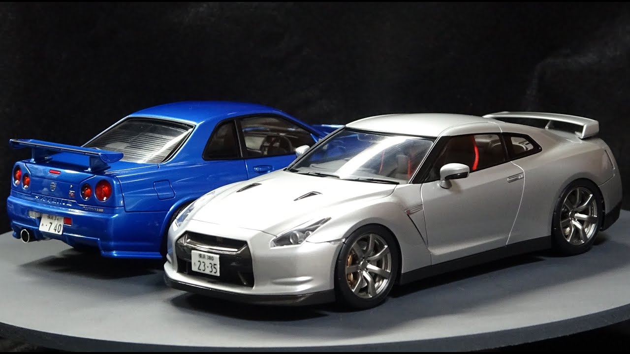 Tamiya 1/24 NISSAN GT-R - YouTube