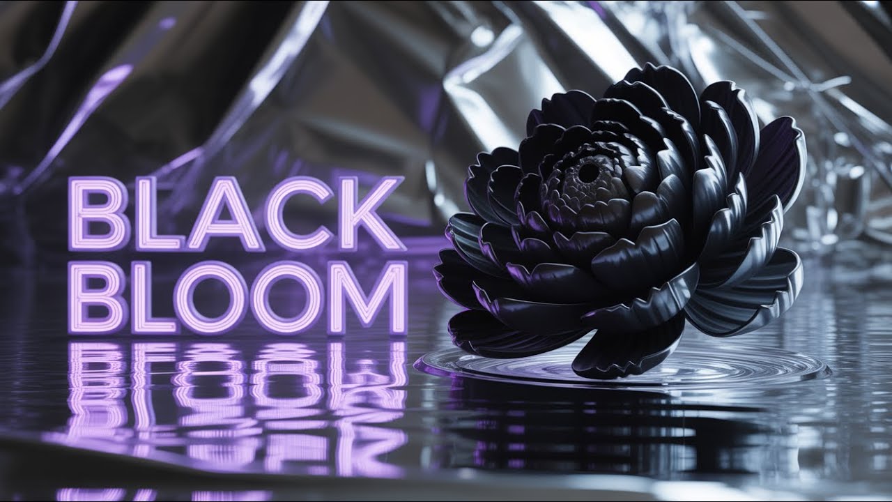 379|Ultimate Black 3D Bloom Experiment: Stunning Results! - YouTube