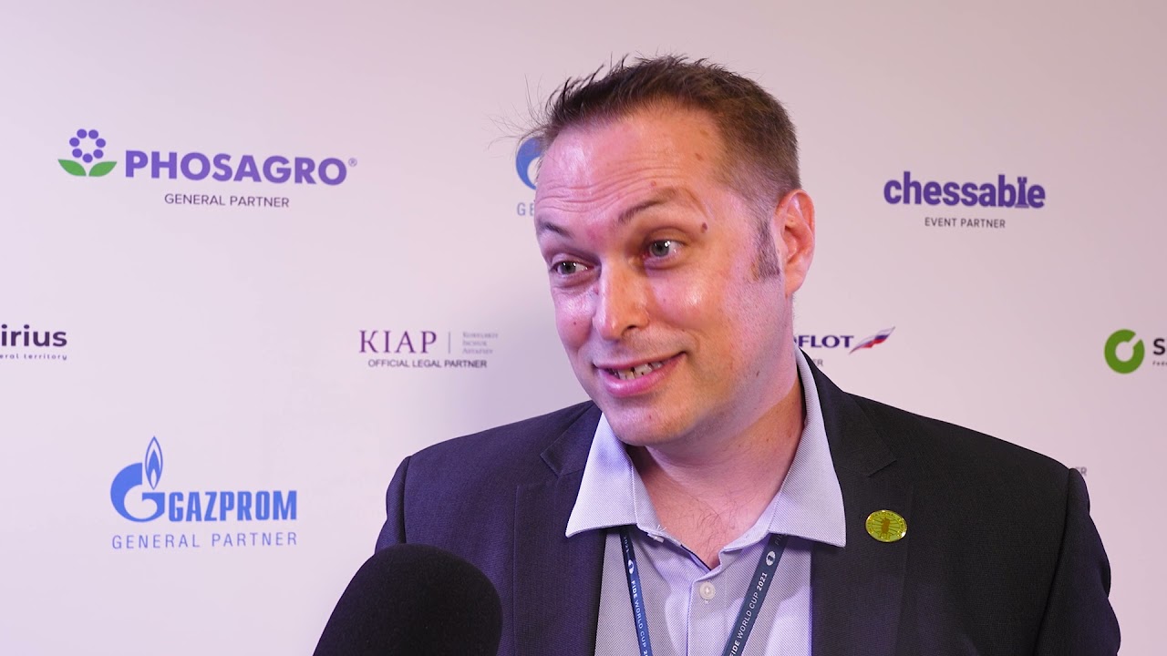 FIDE World Cup | Semis | Interview with Chief Arbiter Laurent Freyd - YouTube