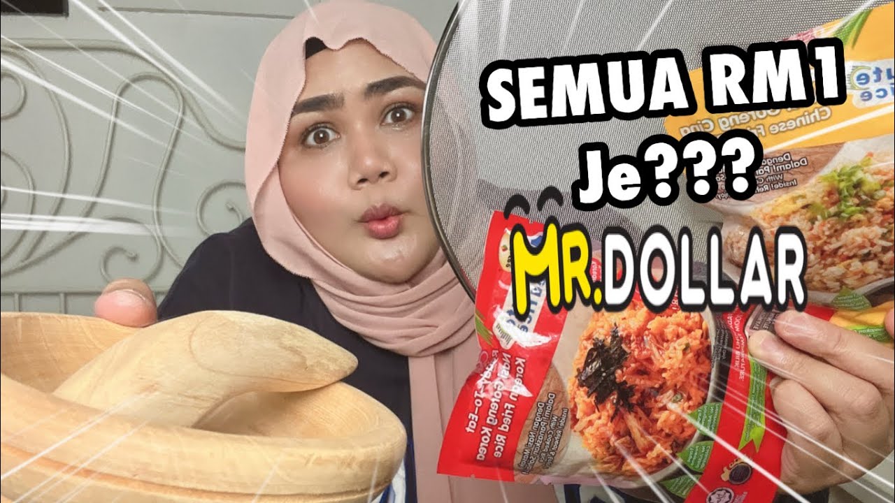 HAUL Barang RM1 Kat MR Dollar..DIORG NAK TUTUP DAH??? - YouTube