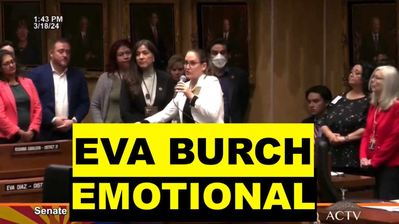Democratic senator Eva Burch AZ Emotional revelation MUST WATCH - YouTube